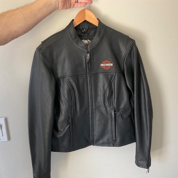 Harley-Davidson | Jackets & Coats | Harley Davidson Leather Riding ...